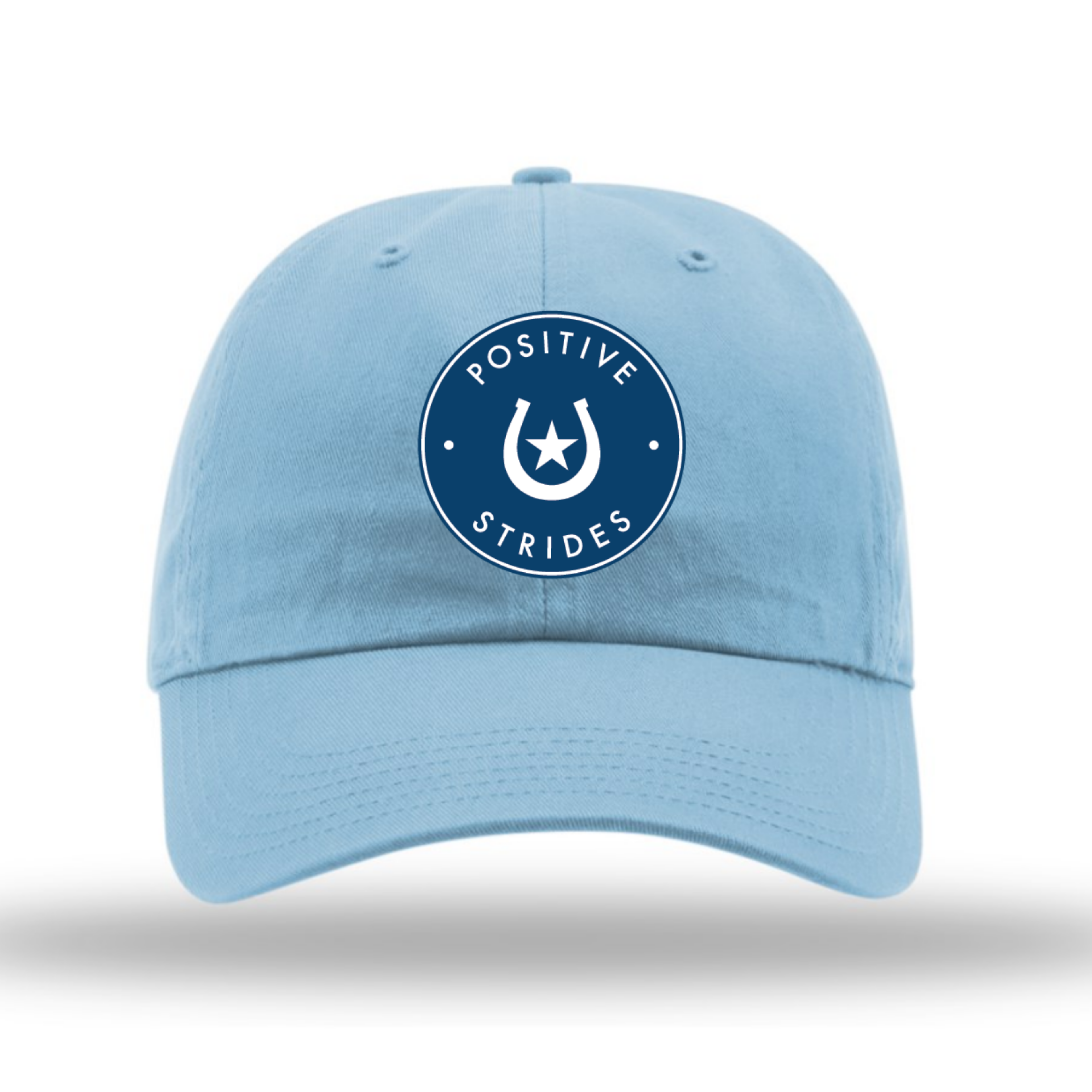 Positive Strides Embroidered Hat ~ Columbia Blue "Dad Hat ...